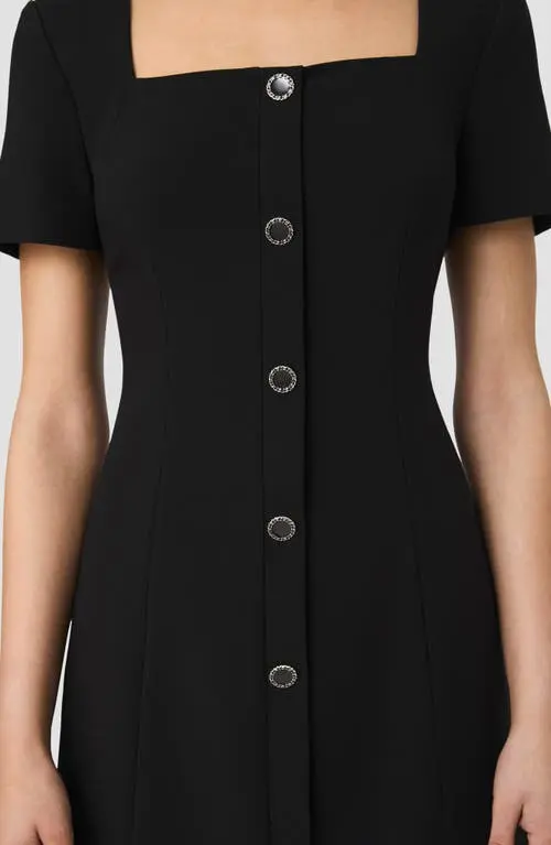 French Connection Azra Button Front Minidress
