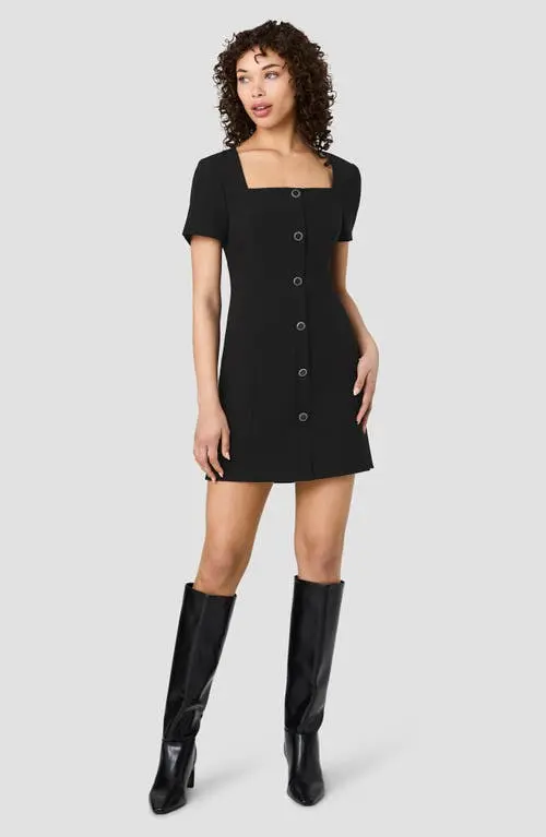 French Connection Azra Button Front Minidress
