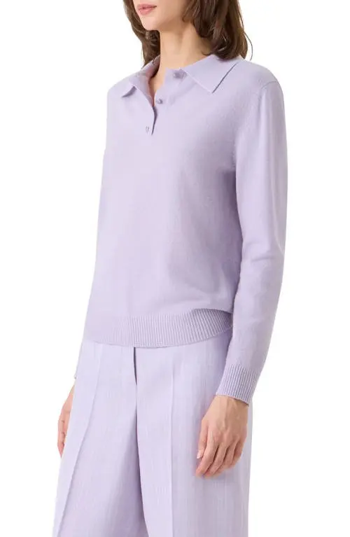 Akris Cashmere Polo Sweater