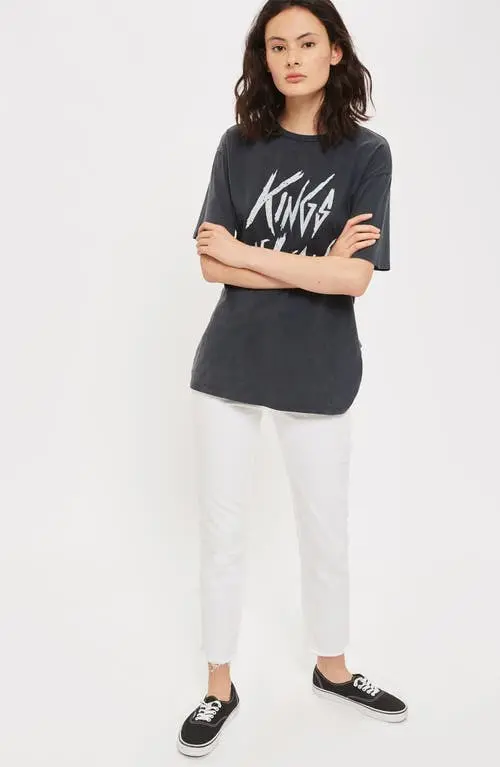 Topshop By And Finally Kings Of Leon Back Slash Tee