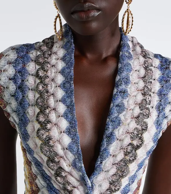 Missoni Gathered Maxi Dress