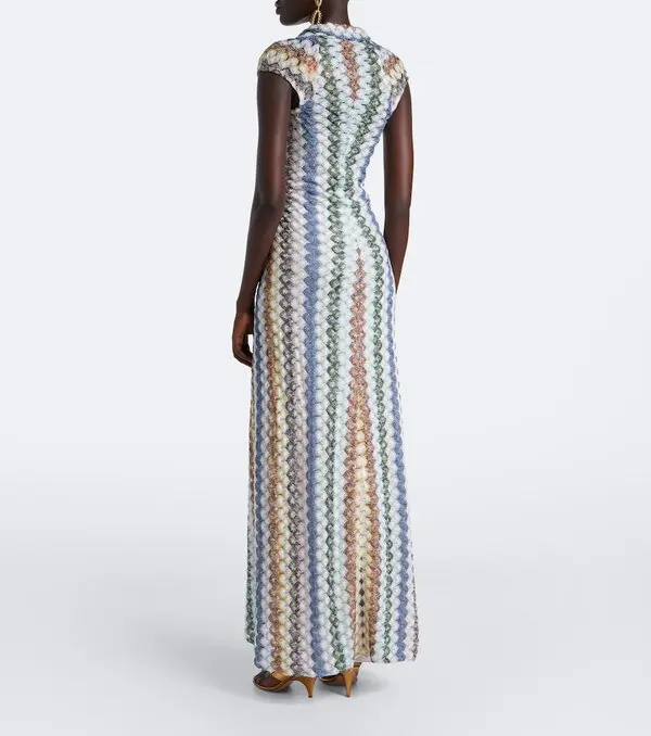 Missoni Gathered Maxi Dress