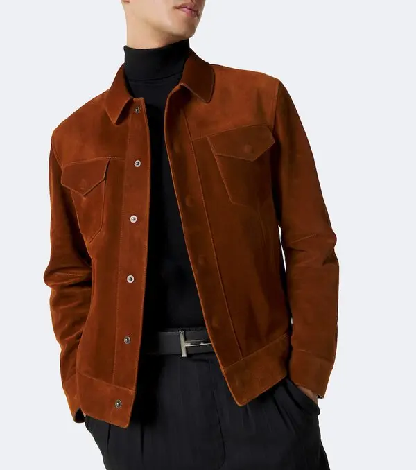TOM FORD Suede Field Jacket