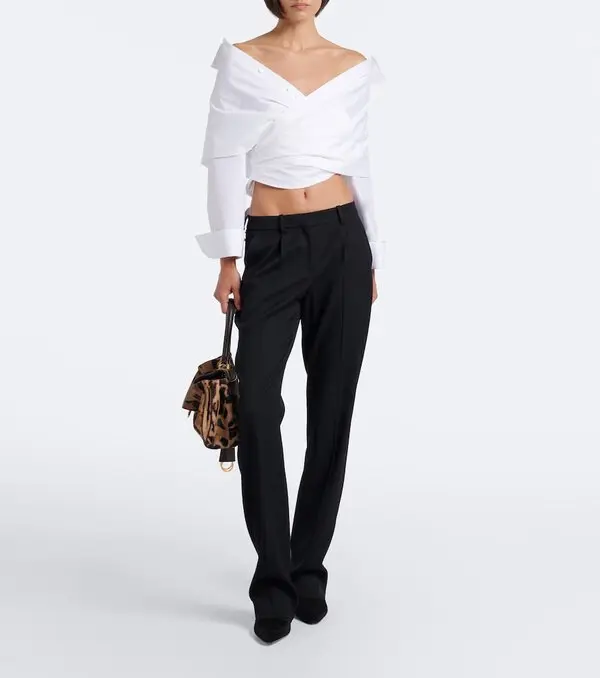 Balenciaga Rodeo Small Calf Hair Top-handle Bag - Beige