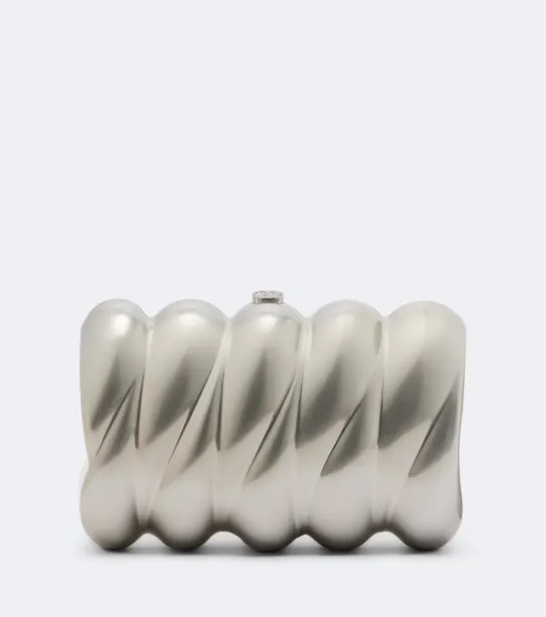 Simkhai Reya Clutch - Silver