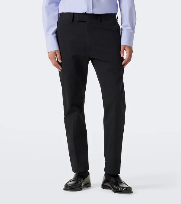 TOM FORD Cotton Twill Straight Chinos