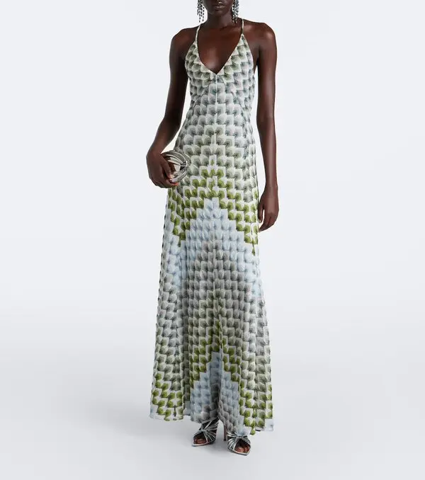 Missoni Metallic Fiber Maxi Dress