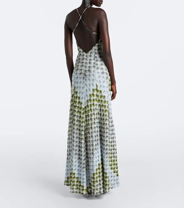 Missoni Metallic Fiber Maxi Dress