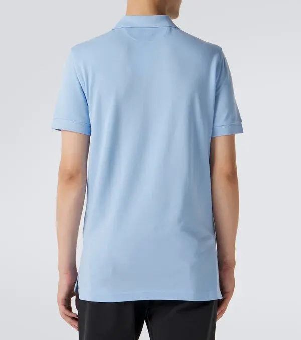 TOM FORD Pique Polo Shirt - Blue