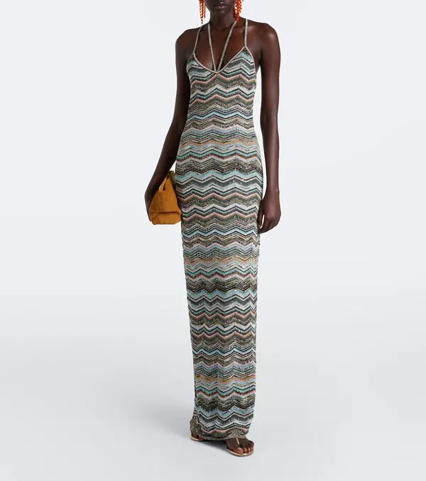 Missoni Zigzag Lame Maxi Dress