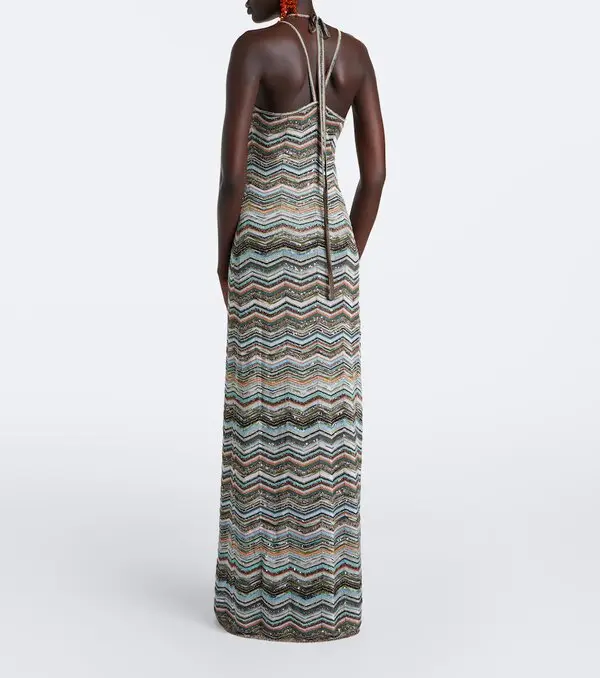 Missoni Zigzag Lame Maxi Dress