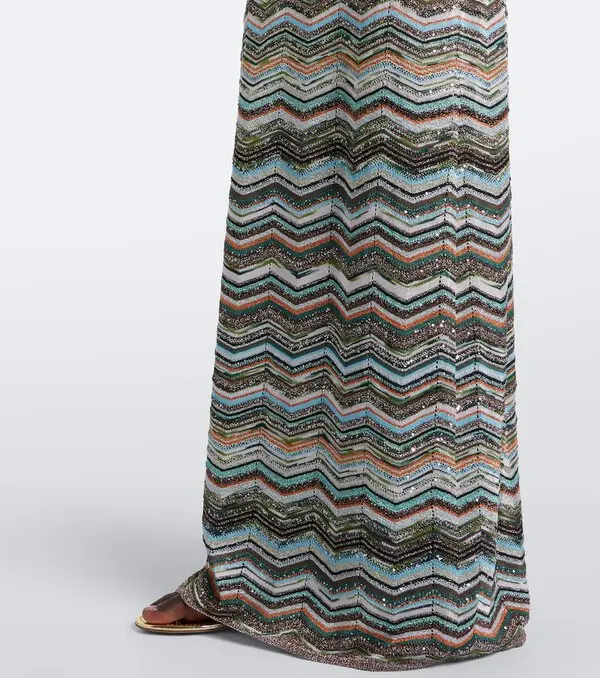 Missoni Zigzag Lame Maxi Dress