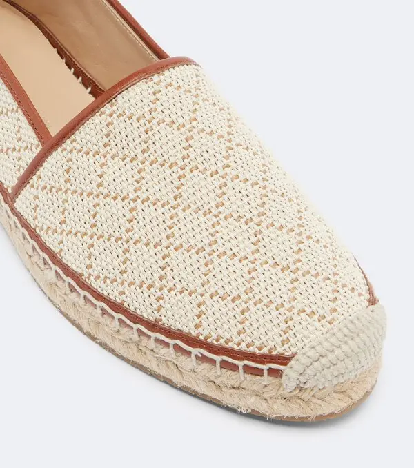 Manolo Blahnik Raffia-effect Espadrilles