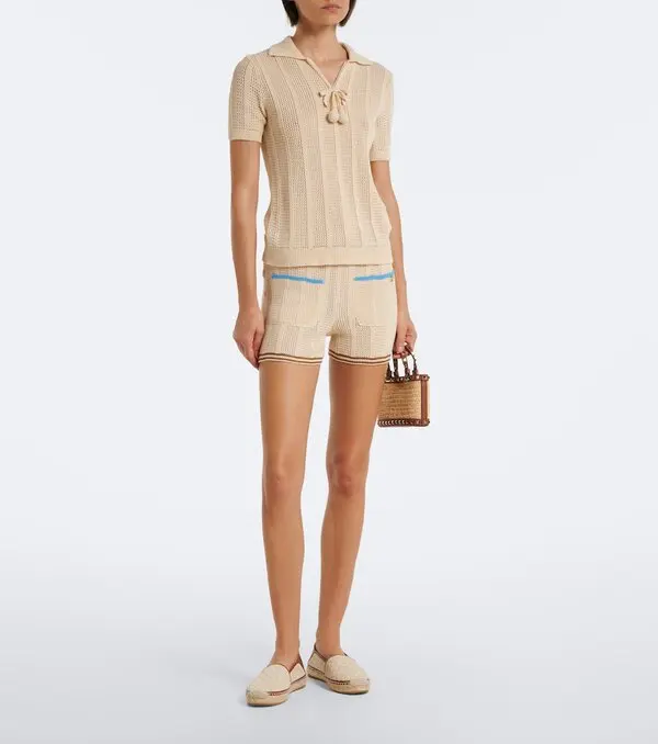 Manolo Blahnik Raffia-effect Espadrilles