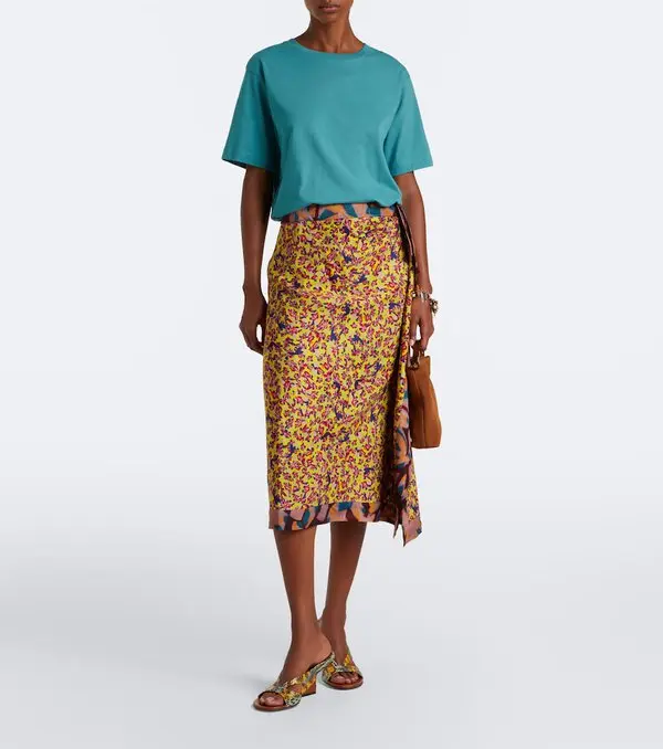 Dries Van Noten Suede Top-handle Bag - Blue