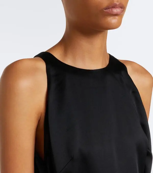 RÓHE Gathered Midi Dress