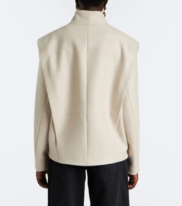 Isabel Marant Étoile Toria Wool And Cashmere Jacket - Beige