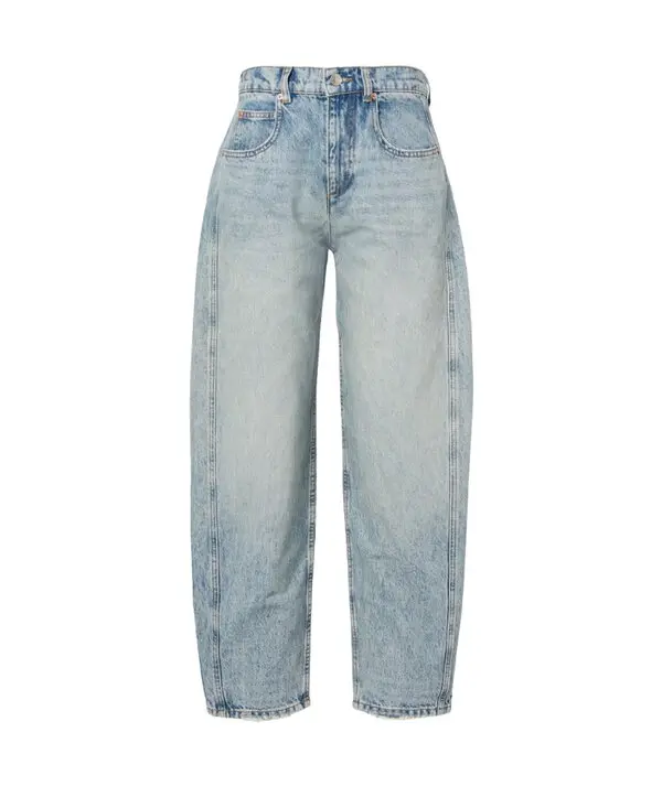 Isabel Marant Étoile Toile Oriane Barrel-leg Jeans - Blue