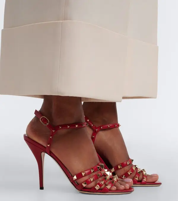 Valentino Garavani Rockstud Leather Sandals