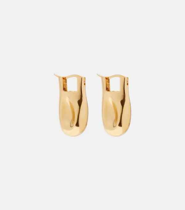 Khaite Plated Earrings - Gold