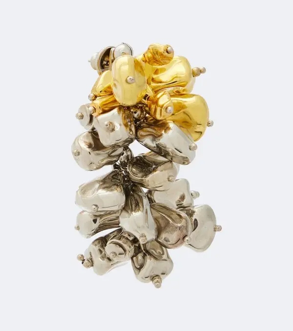 Dries Van Noten Embroidered Drop Earrings