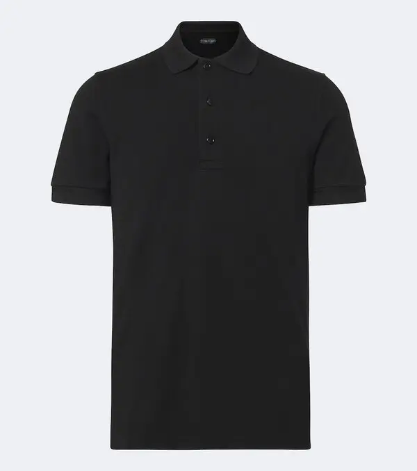TOM FORD Jersey Polo Shirt - Blue