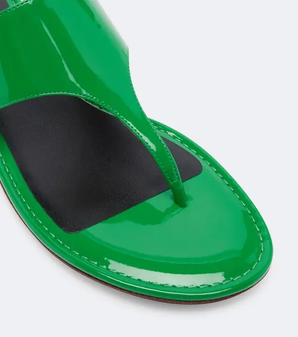 TOM FORD Patent Leather Thong Sandals