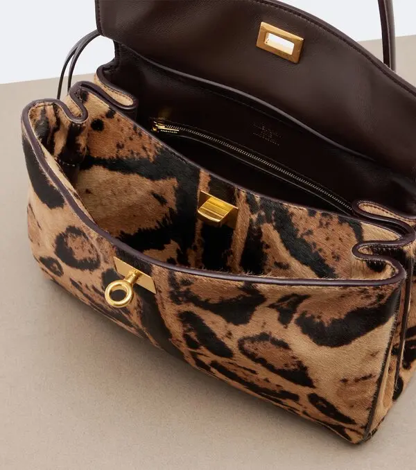 Balenciaga Rodeo Small Calf Hair Top-handle Bag