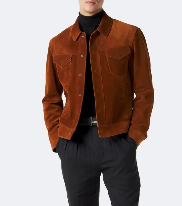 TOM FORD Suede Field Jacket