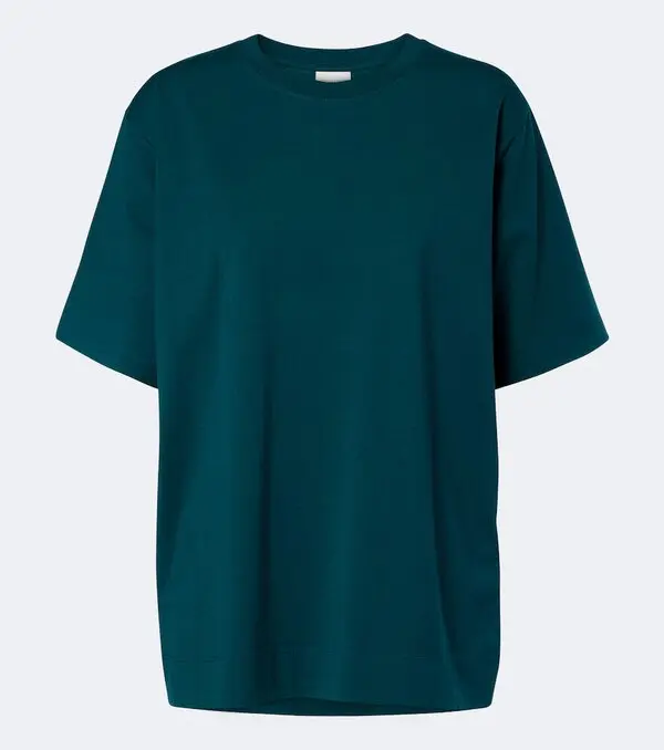 Dries Van Noten Cotton Jersey T-shirt - Green