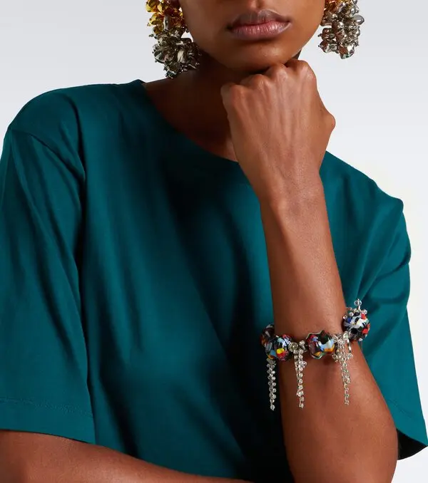 Dries Van Noten Beaded Embellished Bracelet