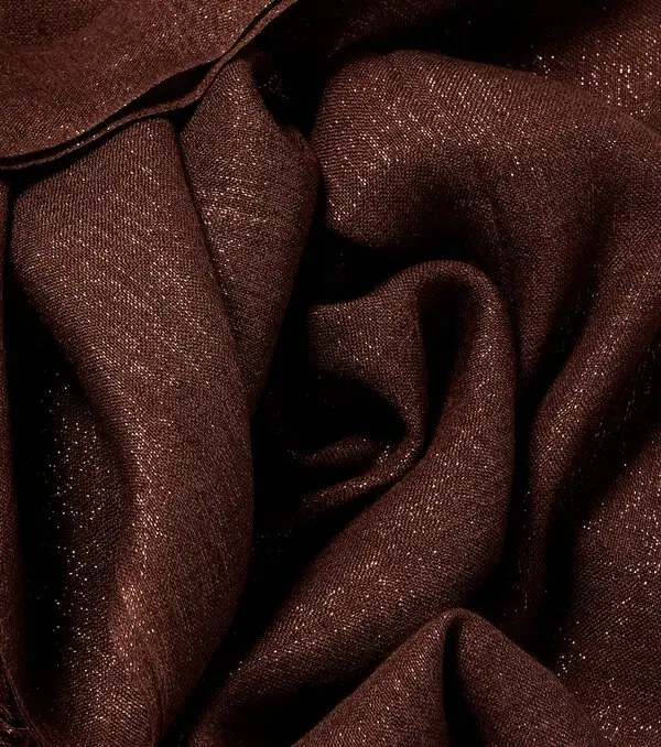 Brunello Cucinelli Lurex® Cashmere And Silk-blend Scarf