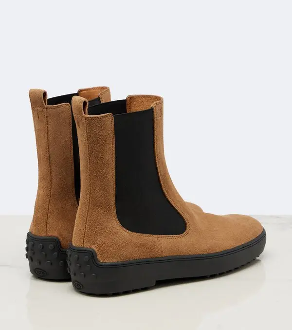 TOD'S Suede Chelsea Boots