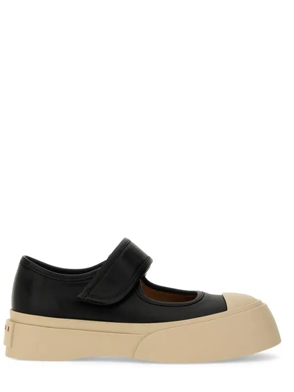 Marni Mary Jane Sneakers - Black