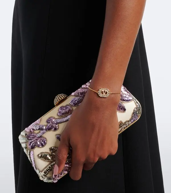 Valentino Garavani Vlogo Swarovski®-embellished Bracelet