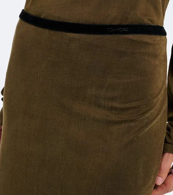 TOM FORD Jersey Maxi Skirt