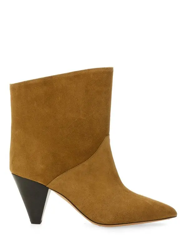 Isabel Marant Étoile Loline Ankle Boots - Cream