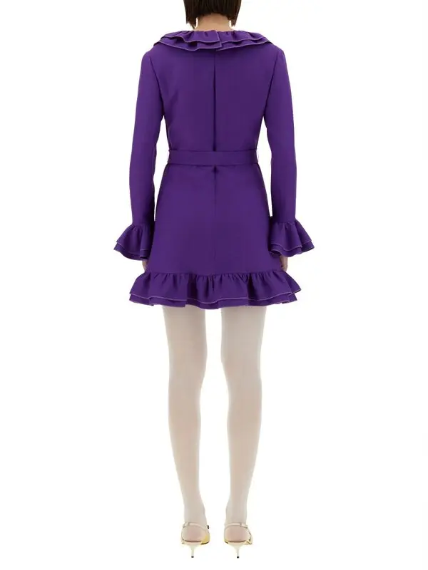 Valentino Garavani Crepe Couture Short Dress