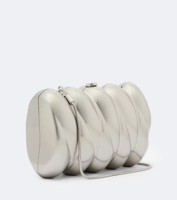 Simkhai Reya Clutch - Silver