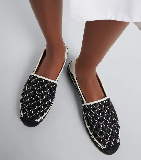 Manolo Blahnik Raffia-effect Espadrilles