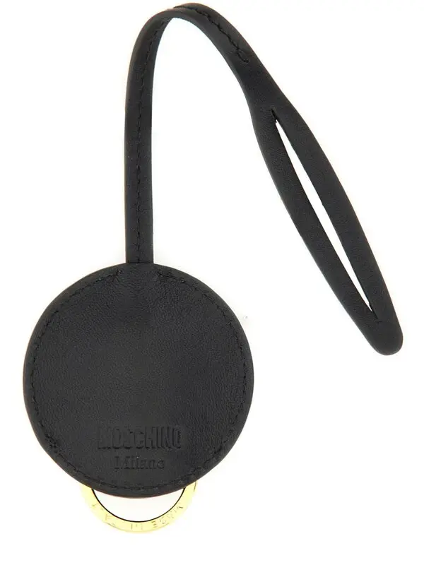 Moschino Leather Keychain - Multicolor