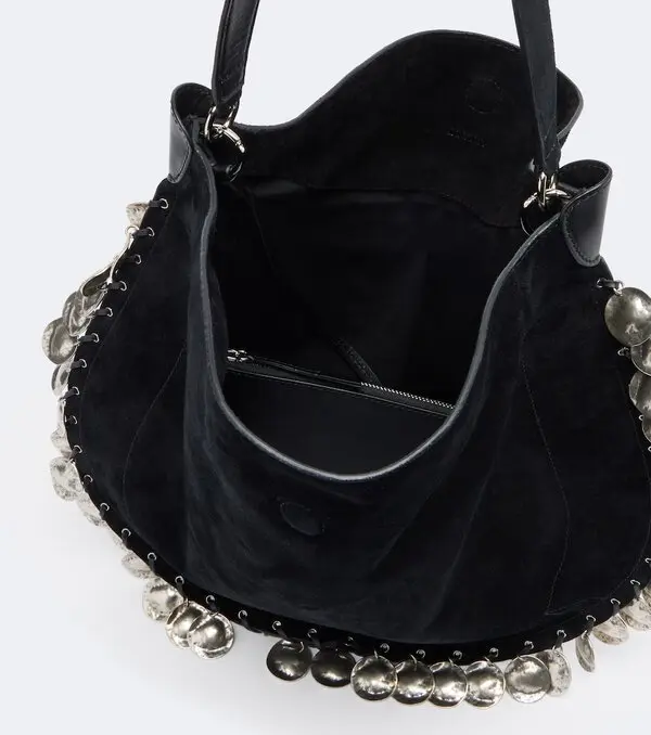 Isabel Marant Étoile Oskan Soft Medium Suede Crossbody Bag