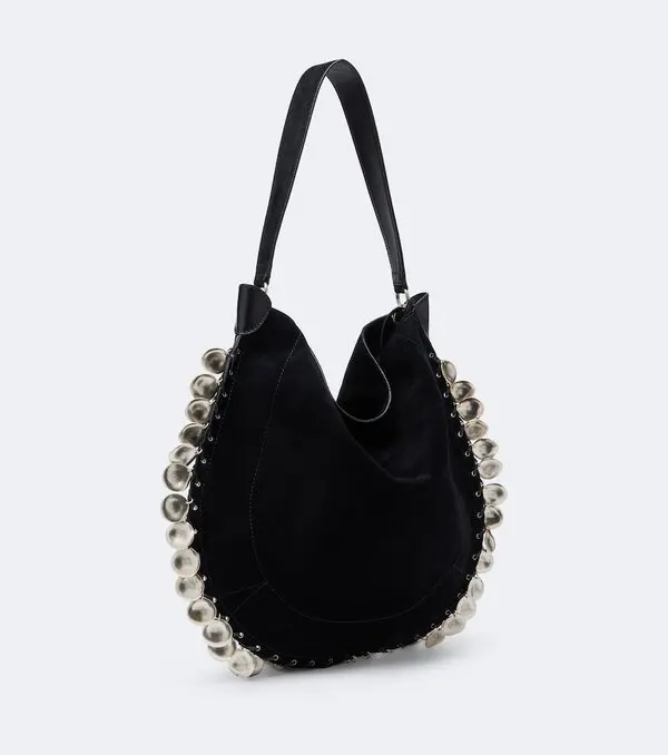 Isabel Marant Étoile Oskan Soft Medium Suede Crossbody Bag