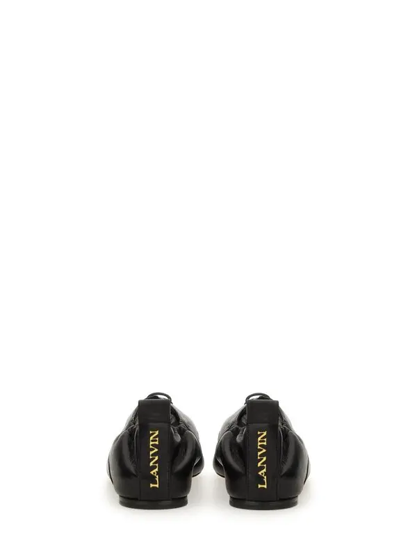 LANVIN Lace-up Slipper