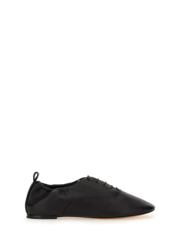 LANVIN Lace-up Slipper - Black