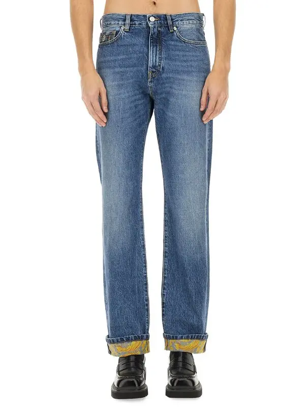 Versace In Denim - Blue