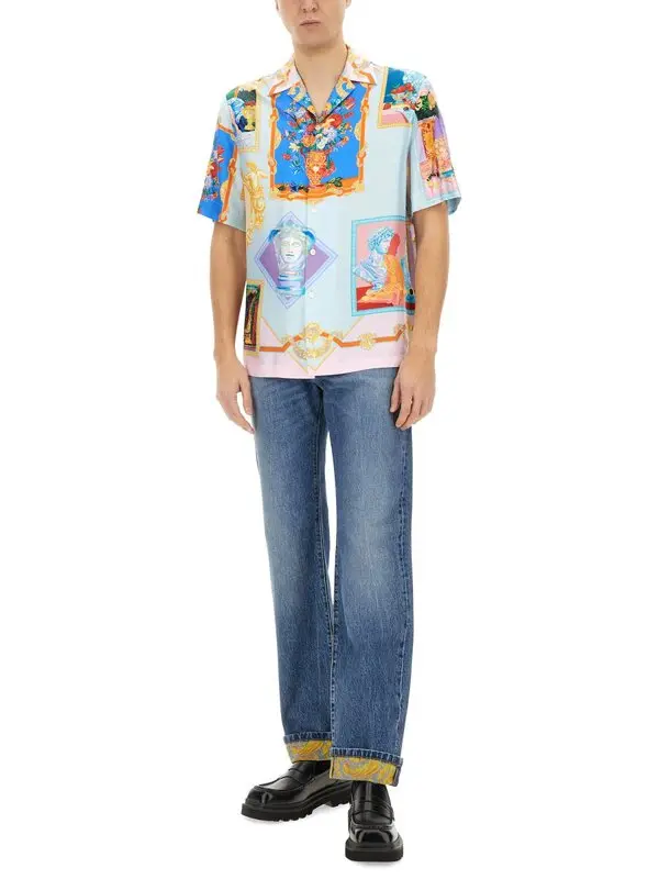 Versace In Denim - Blue