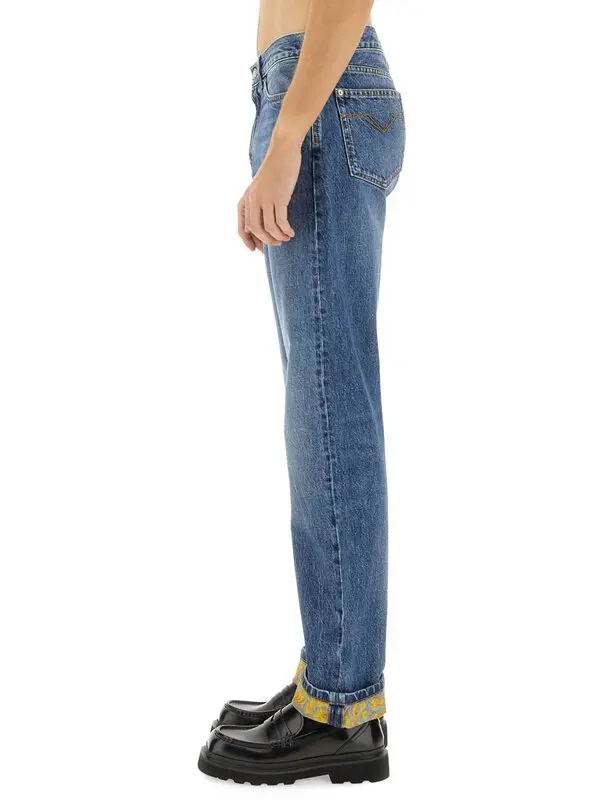 Versace In Denim - Blue