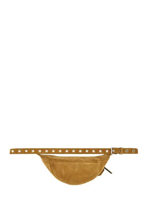 Valentino Garavani Suede Pouch With Stud Embellishments