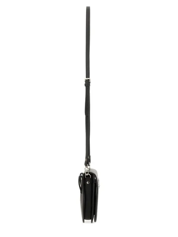 VIVIENNE WESTWOOD Saddle Shoulder Bag - Black